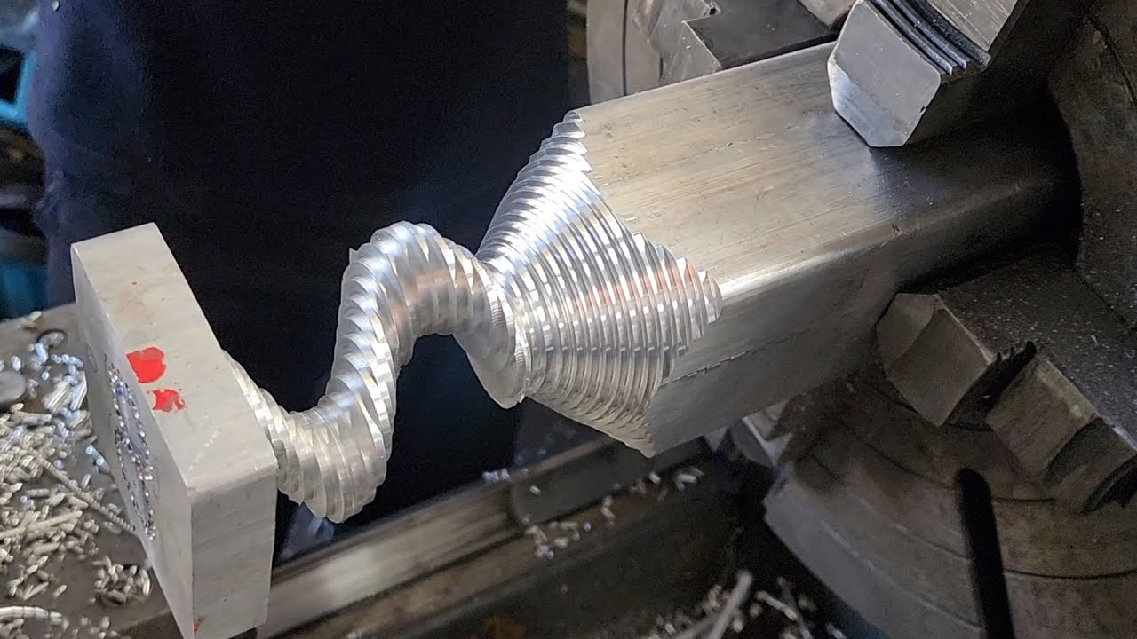 See What this Lathe Can Do: Eccentric Machining #lathe - YouTube