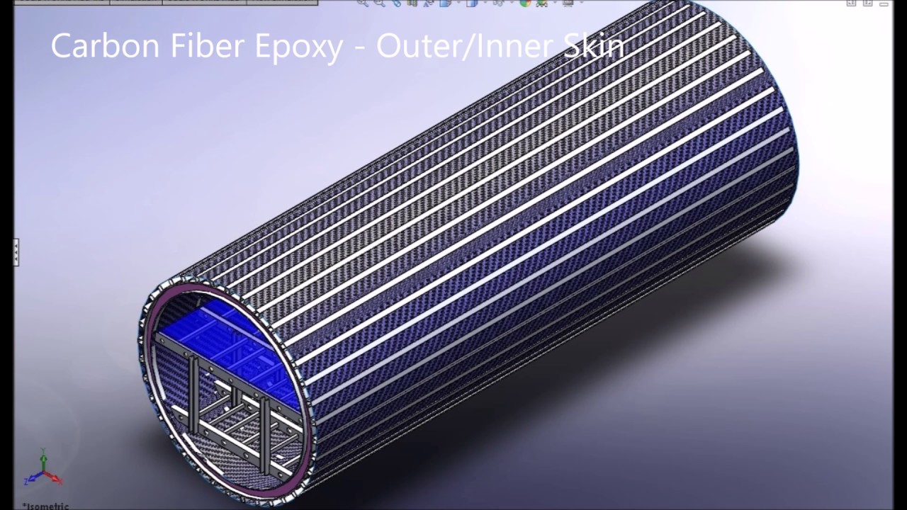 Composite Center Fuselage FEA - YouTube