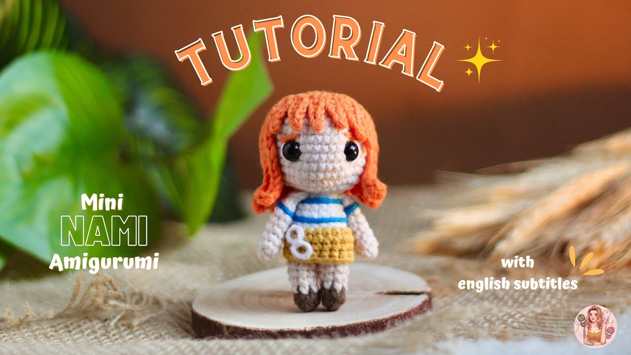TUTORIAL MINI NAMI AMIGURUMI - AMIGURIMIS DA VIT - YouTube