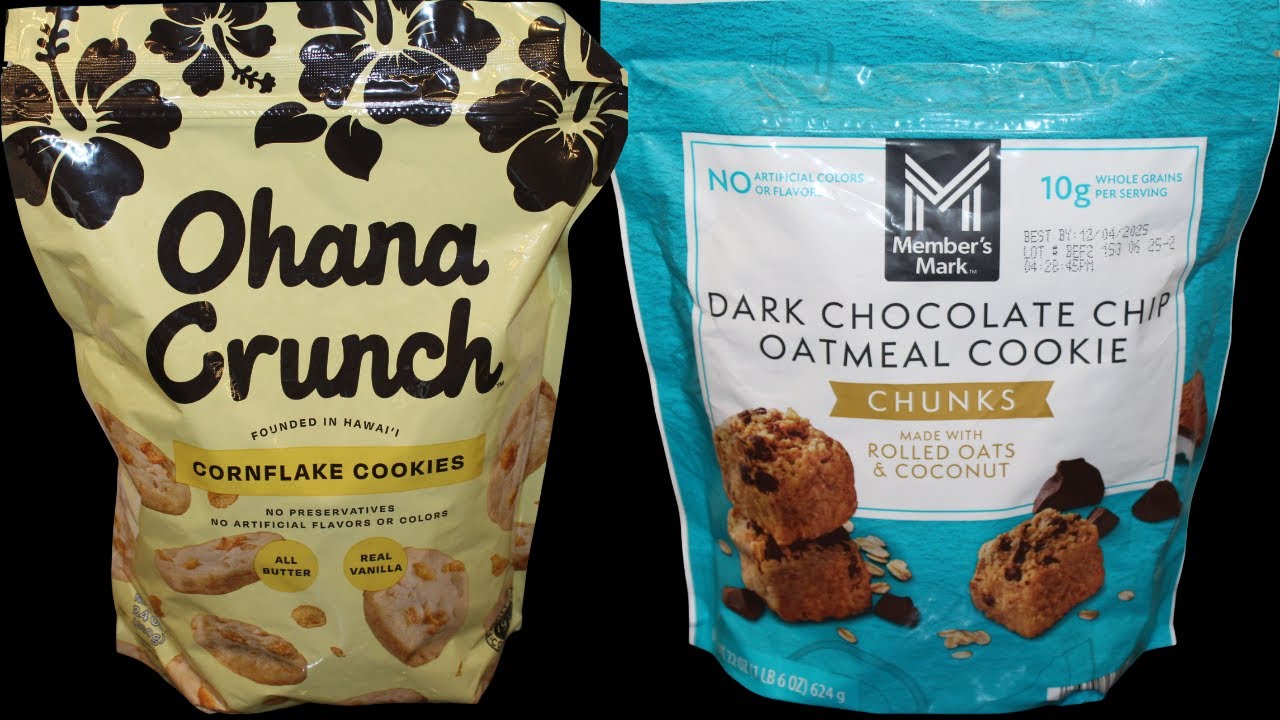 Ohana Crunch Cornflake Cookies & Member’s Mark Dark Chocolate Chip ...