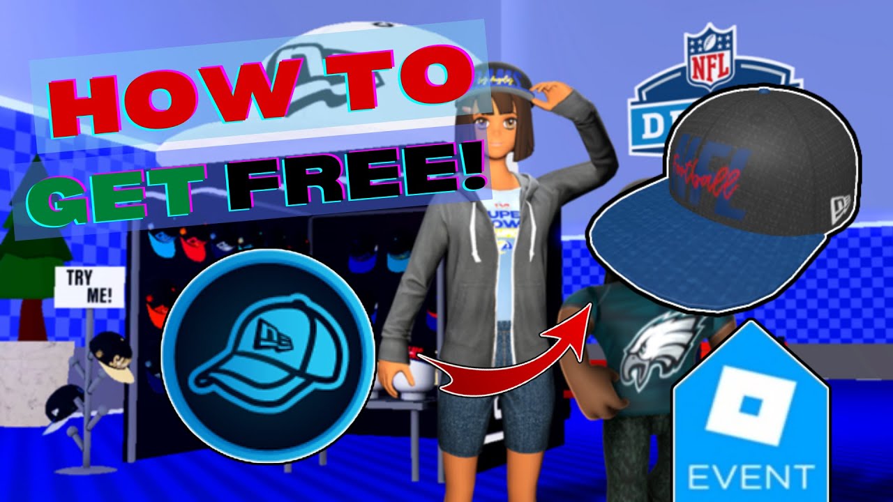 Full Guide! [NFL UGC EVENT 2022!] How to get NFL Draft Hat in NFL ...