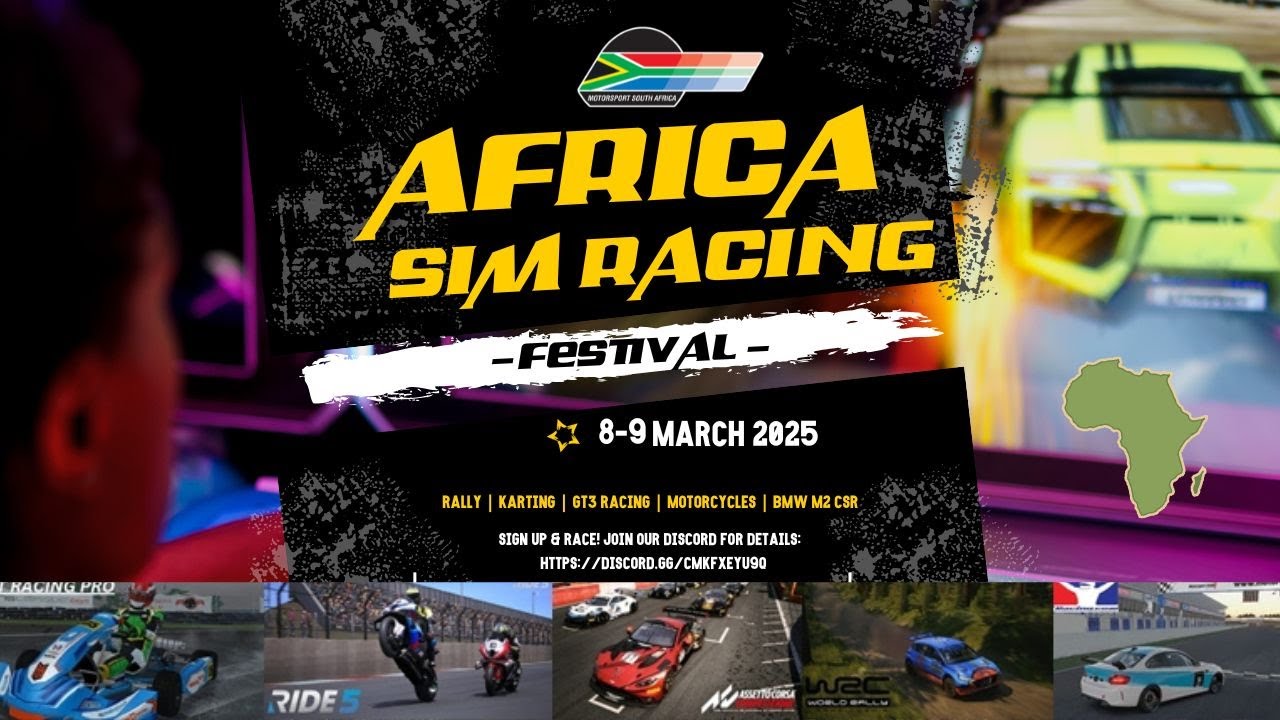 Africa Sim Racing Festival - Assetto Corsa Competizione PC - YouTube