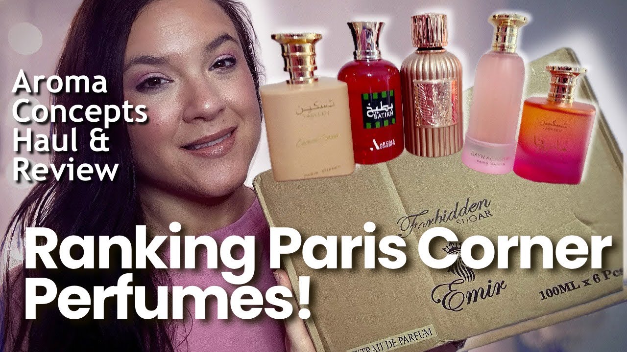 RANKING 5 PARIS CORNER PERFUMES | My Aroma Concepts Haul: Caramel ...