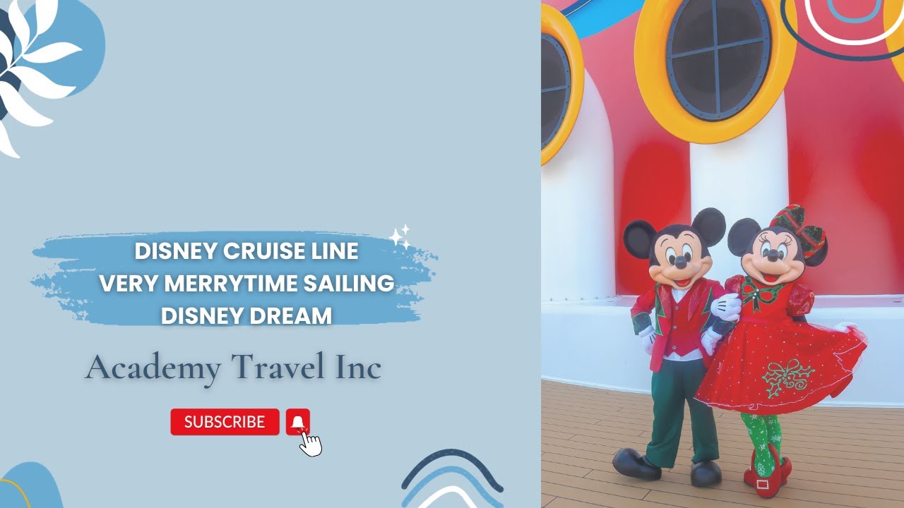 Our First Ever Very Merrytime Disney Cruise on The Disney Dream! - YouTube