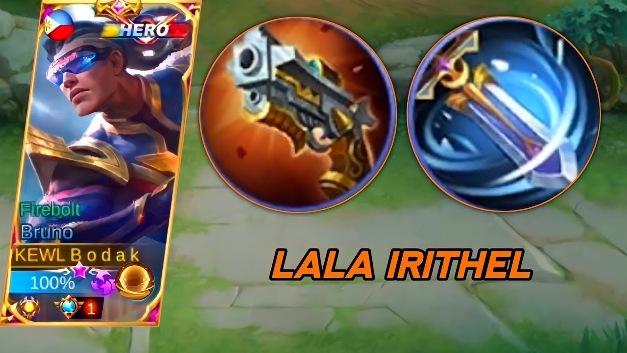 New meta irithel binugbug ko dahil sa new emblem - Bruno build and ...