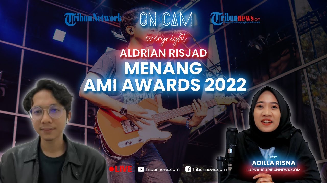 🔴Menang AMI Awards 2022, Aldrian Risjad Ceritakan Perjuangan Mimpi Masa ...