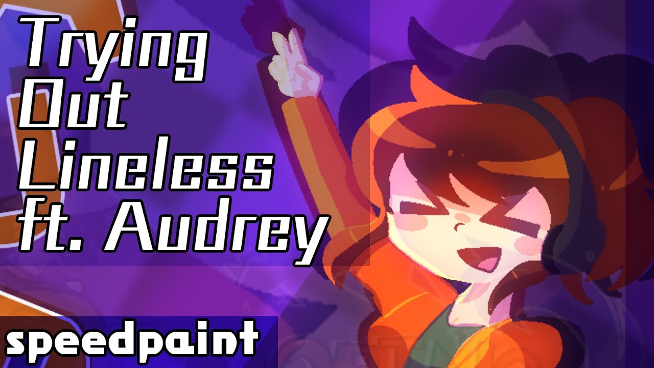 Trying Out Lineless! | OC/Dimensional Fall Speedpaint - YouTube