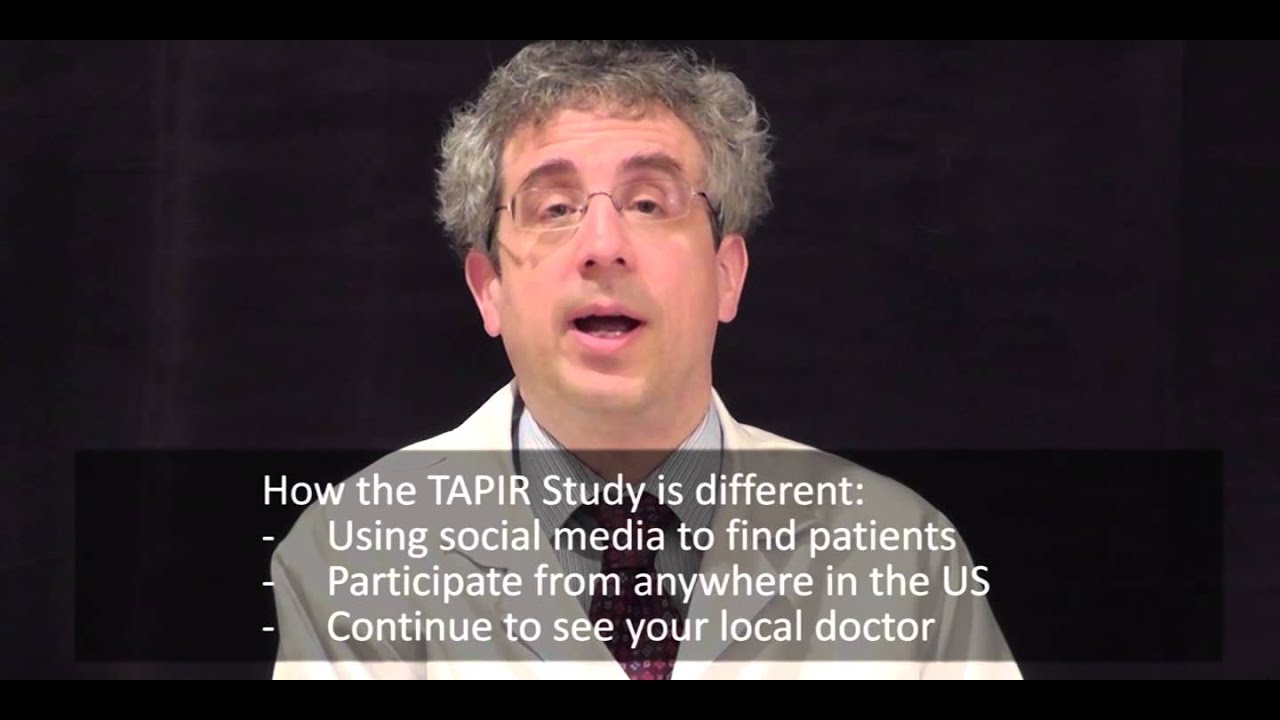 Peter Merkel, MD: Introduction to the TAPIR Trial (Updated) - YouTube