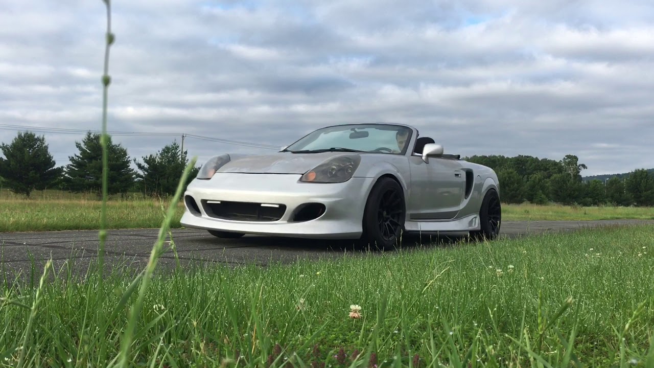 Toyota MR2 Spyder V6 1mz-fe First Drive! - YouTube