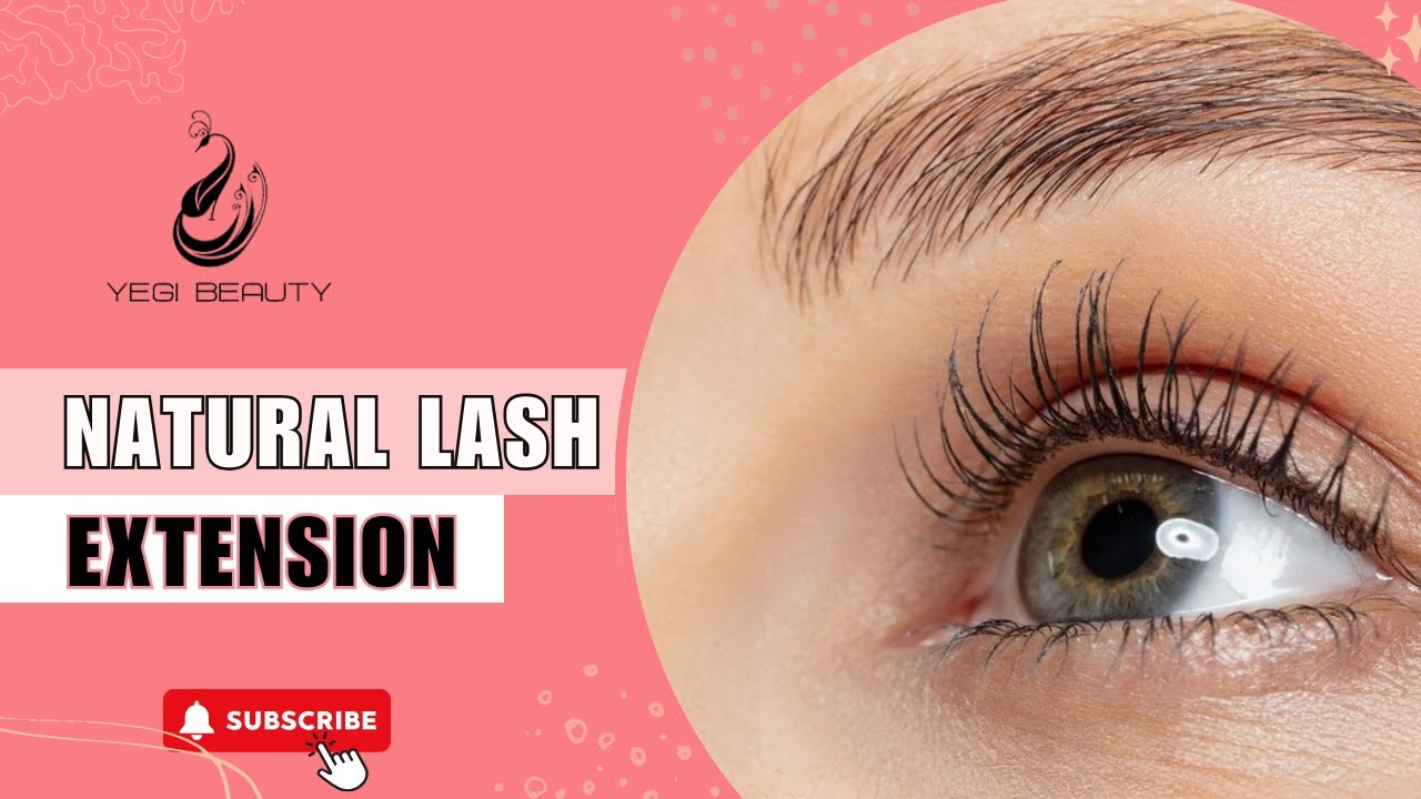 Soft & Natural Lash Extensions: Classic Full Set Before & After! - YouTube