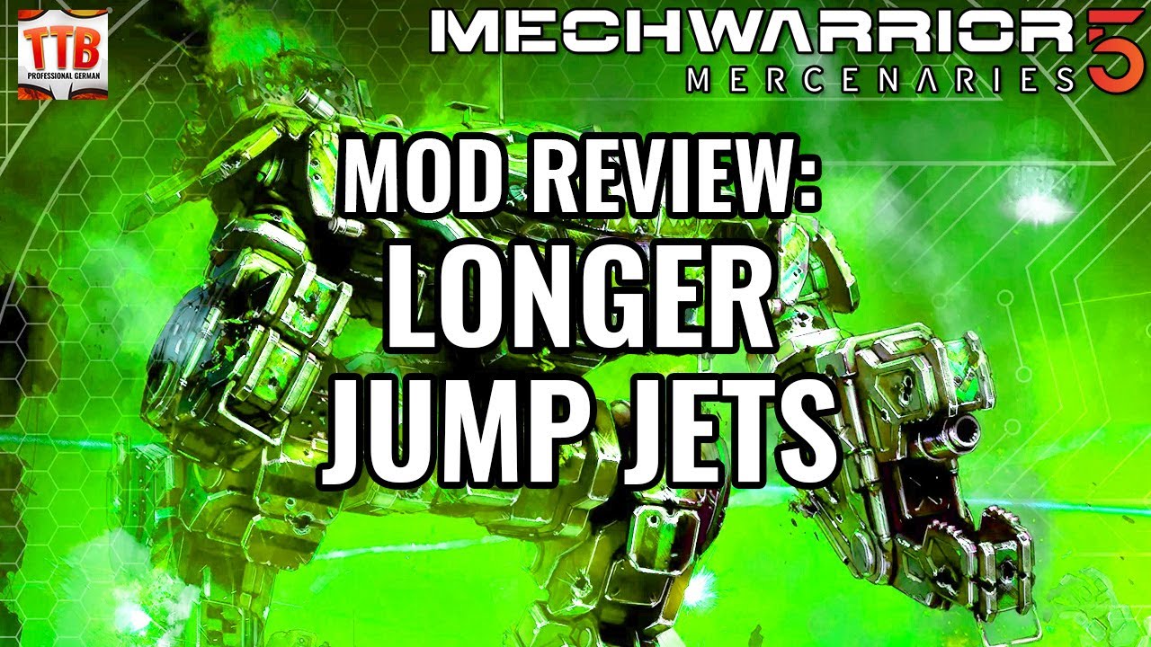 GUNDAM STYLE! - LONGER JUMP JETS - MW5 Mod Reviews - Mechwarrior 5 ...