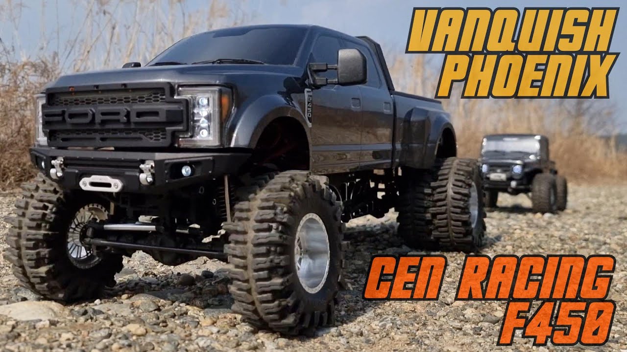 RC Car Cen Racing F450 & Vanquish VS4-10 Phoenix Portal Off-road - YouTube
