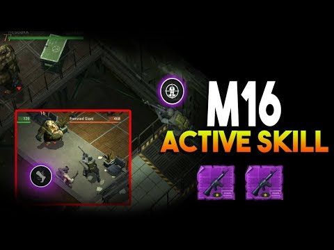 M16 ACTIVE SKILL X4 & X8 SCOPE + DEMO  |  LAST DAY ON EARTH: SURVIVAL