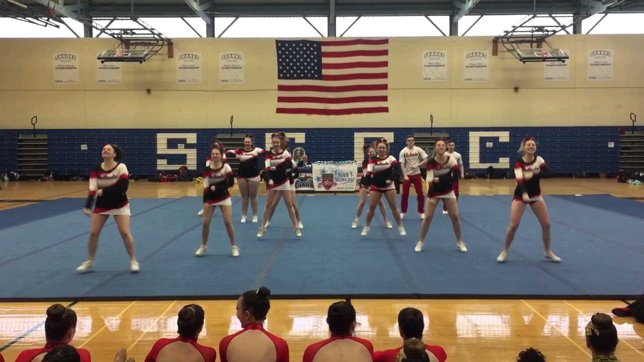 RWC woman's cheerleaders road trip performance. - YouTube