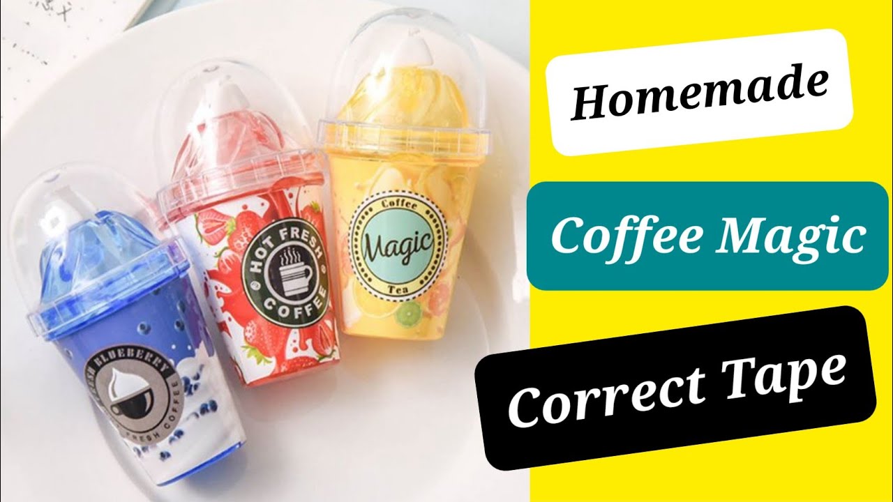 DIY Correction Tape / How to make Correction Tape at home/ School ...