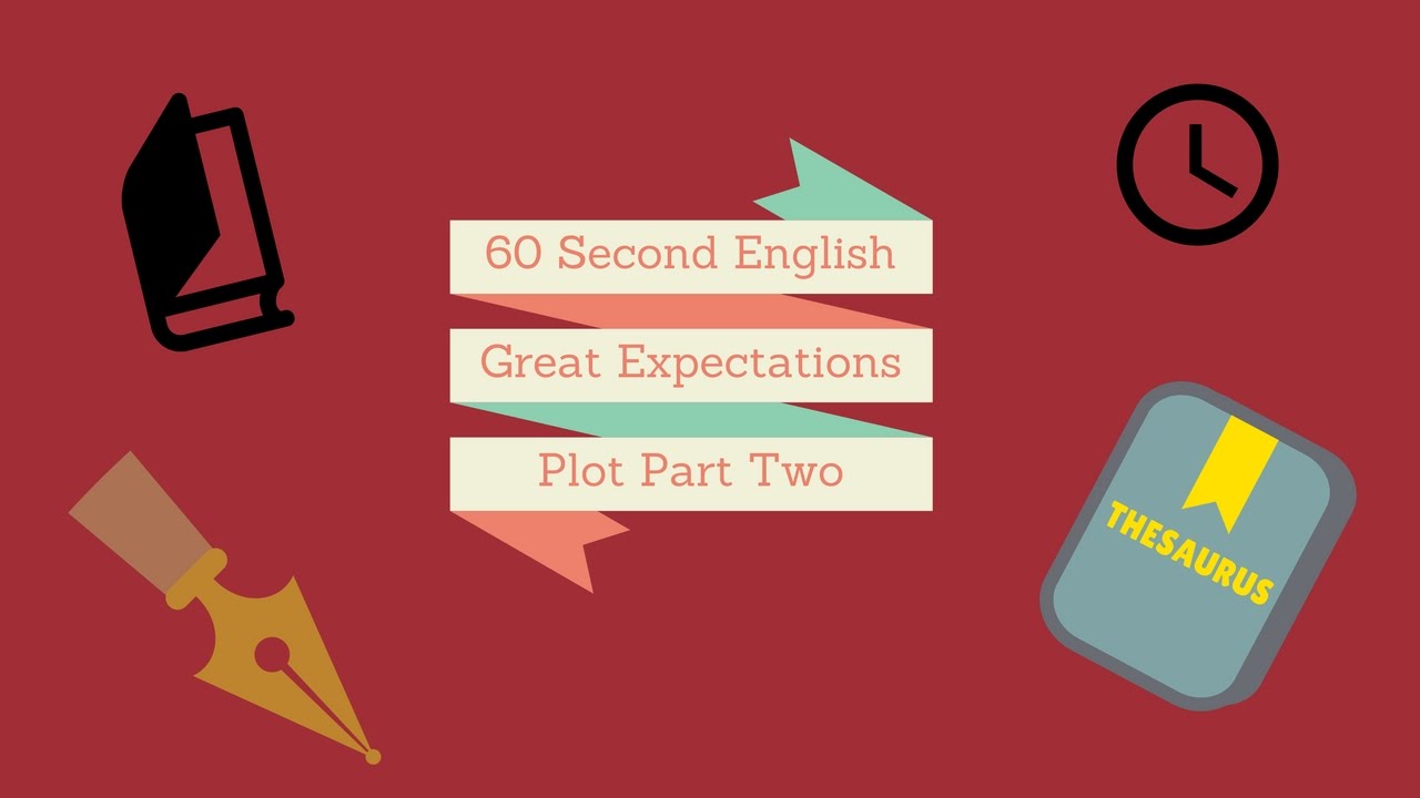 60 Second English: Great Expectations Plot Part Two - YouTube