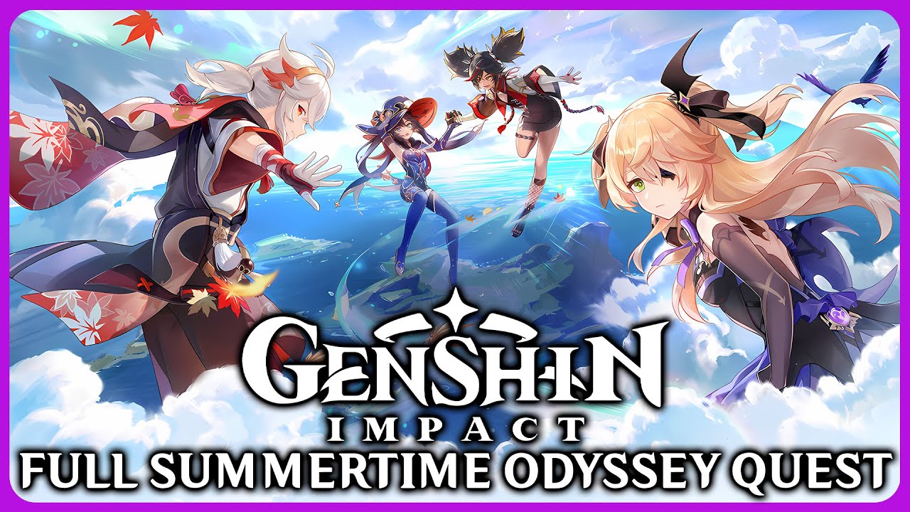 Full Golden Apple Archipelago Summertime Odyssey Event - Genshin Impact ...