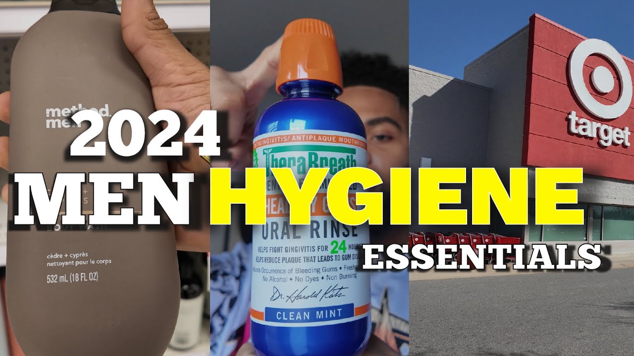 2024 MEN HYGIENE ESSENTIALS | TARGET EDITION - YouTube
