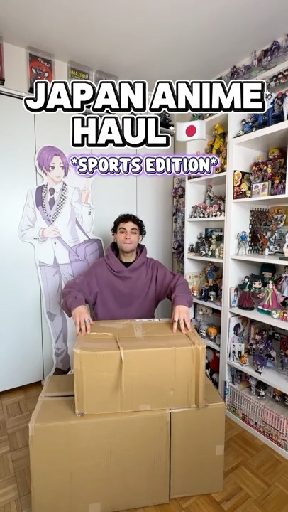 OPENING SPORTS ANIME PACKAGES FROM JAPAN! #anime - YouTube