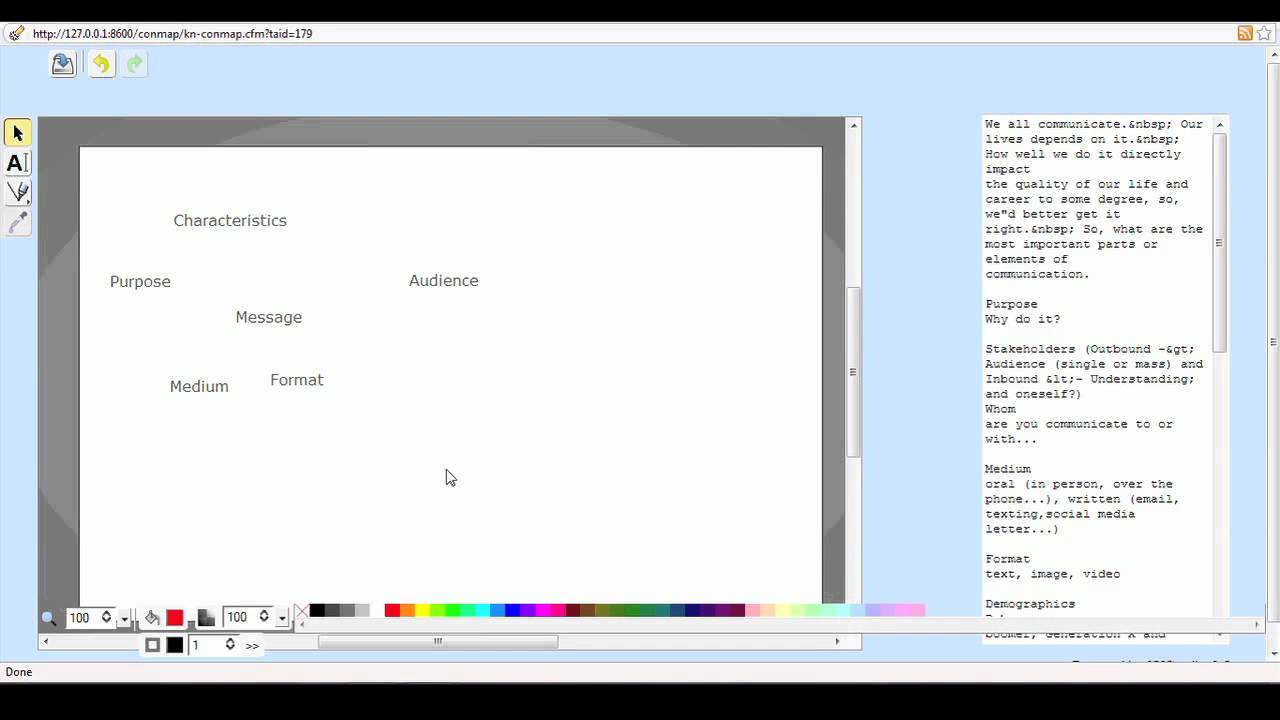Concept mapping tutorial - YouTube
