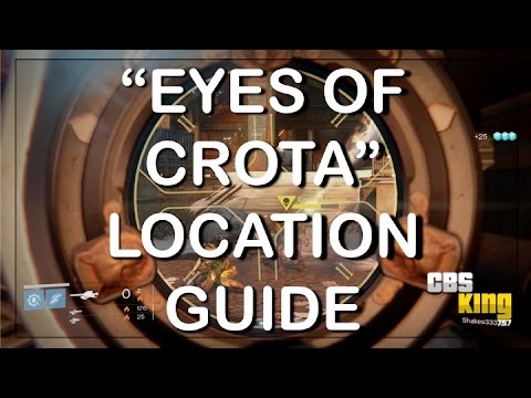 Destiny - "EYE OF CROTA" Location Guide DARK BELOW DLC CBSKING757 - YouTube