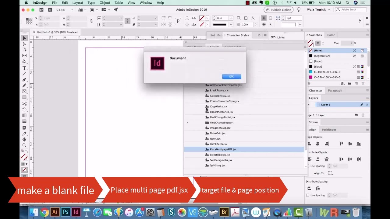 Easy Way To Import Multiple Page PDF To Adobe Indesign YouTube Easy Way To Import Multiple Page PDF To Adobe Indesign YouTube