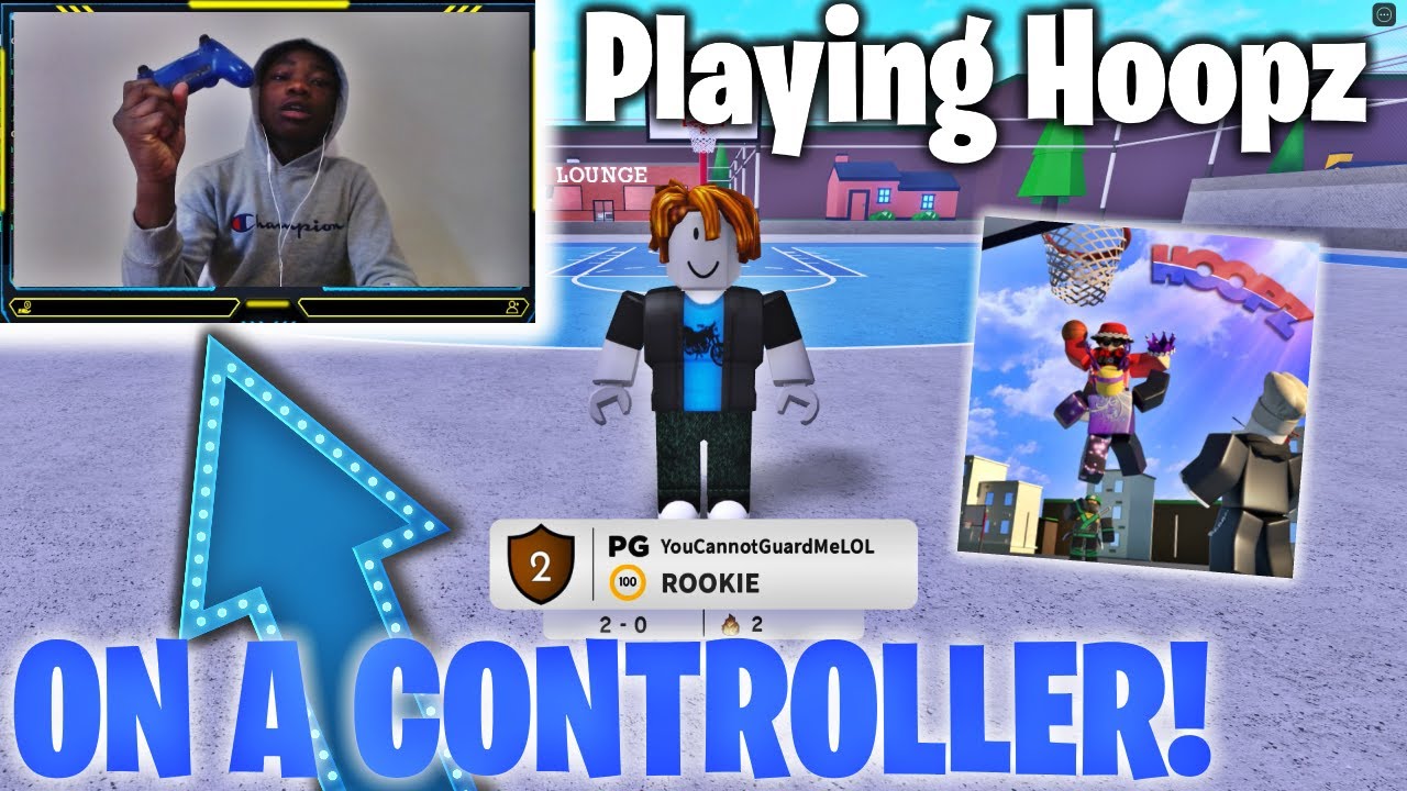 I PLAYED HOOPZ ON A CONTROLLER FOR THE FIRST TIME AND THIS HAPPENED!?😱 ...