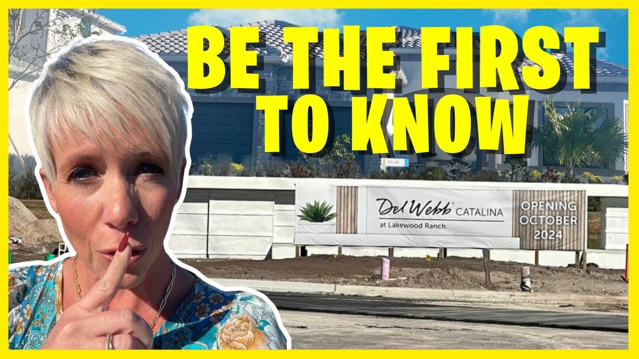 Best "NEW" Del Webb community in Lakewood Ranch Florida! - YouTube