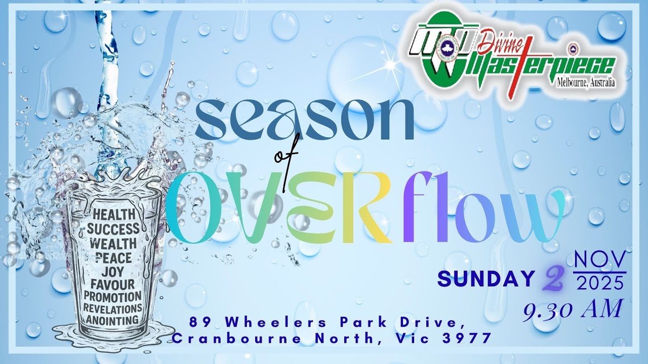 SEASON OF OVERFLOW || NOV 2025 THANKSGIVING - YouTube
