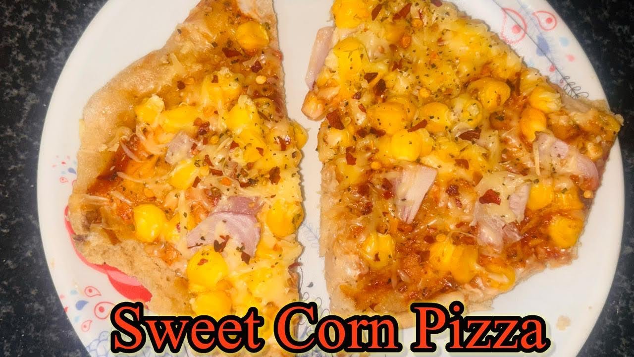 Home made yummy Sweet Corn Pizza|ఎంతో ఈజీ గా ఇంట్లోనే Pizza తయారు ...