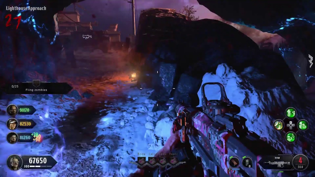 Call Of Duty Black Ops 4 ZOMBIES PS5 GAMEPLAY - YouTube