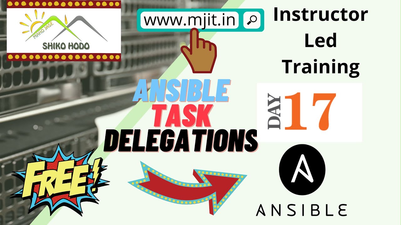 Ansible Task Delegation | Ansible Tutorial for Beginners | Free ...