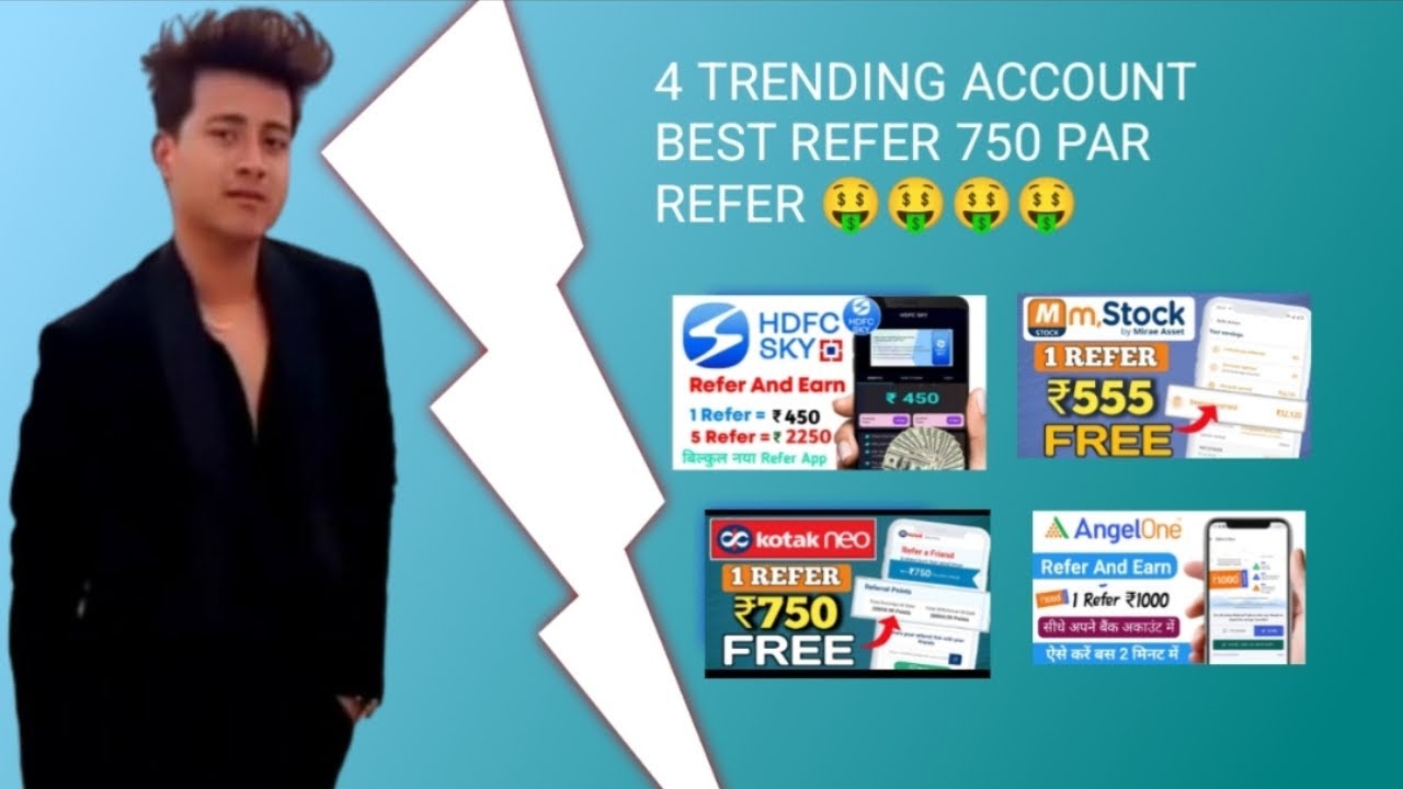 Online money earning refer all app zero opening account - YouTube