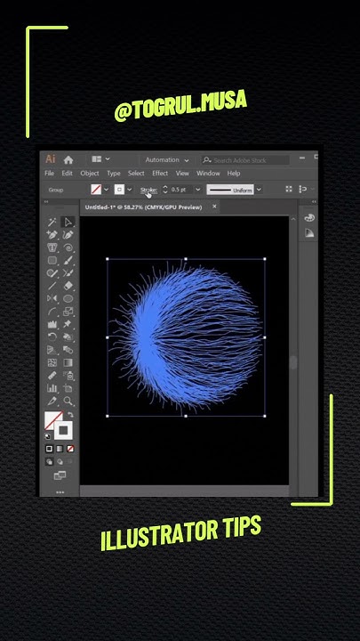 Create Abstract Line Background! | Adobe Illustrator Tutorial | - YouTube