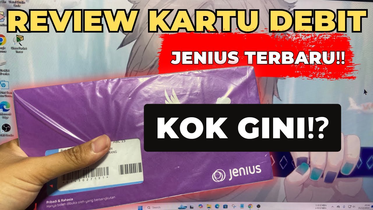 Review Kartu Debit Jenius Terbaru Sebelumnya Expired - YouTube