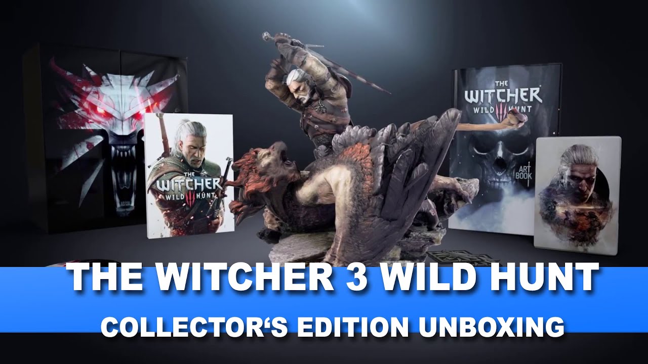 The Witcher 3 Wild Hunt Unboxing della Collector's Edition - YouTube