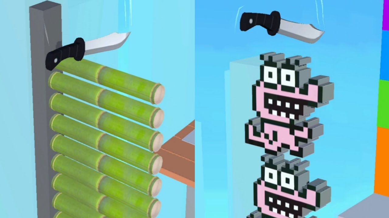 Almost Cut! Very Satisfying And Relaxing ASMR Slicing Game - YouTube