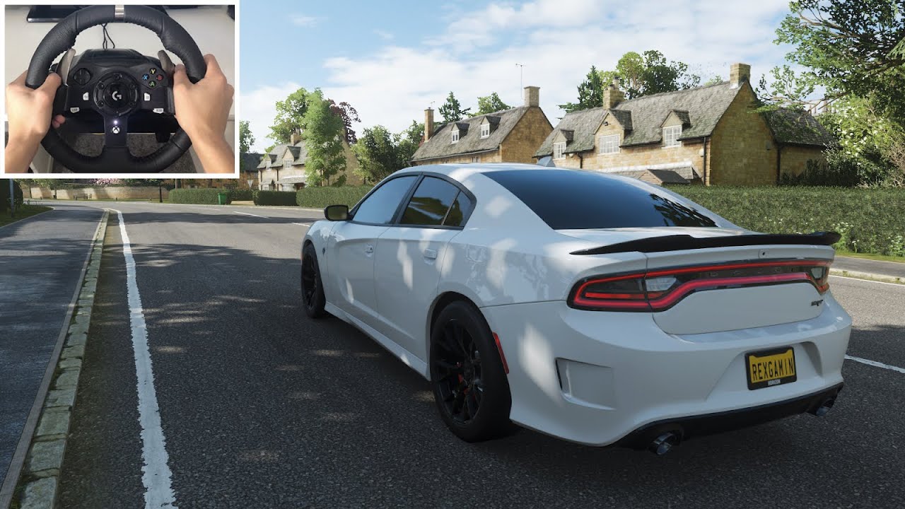 Forza Horizon 4 Dodge Charger SRT Hellcat || Logitech G920 Gameplay ...