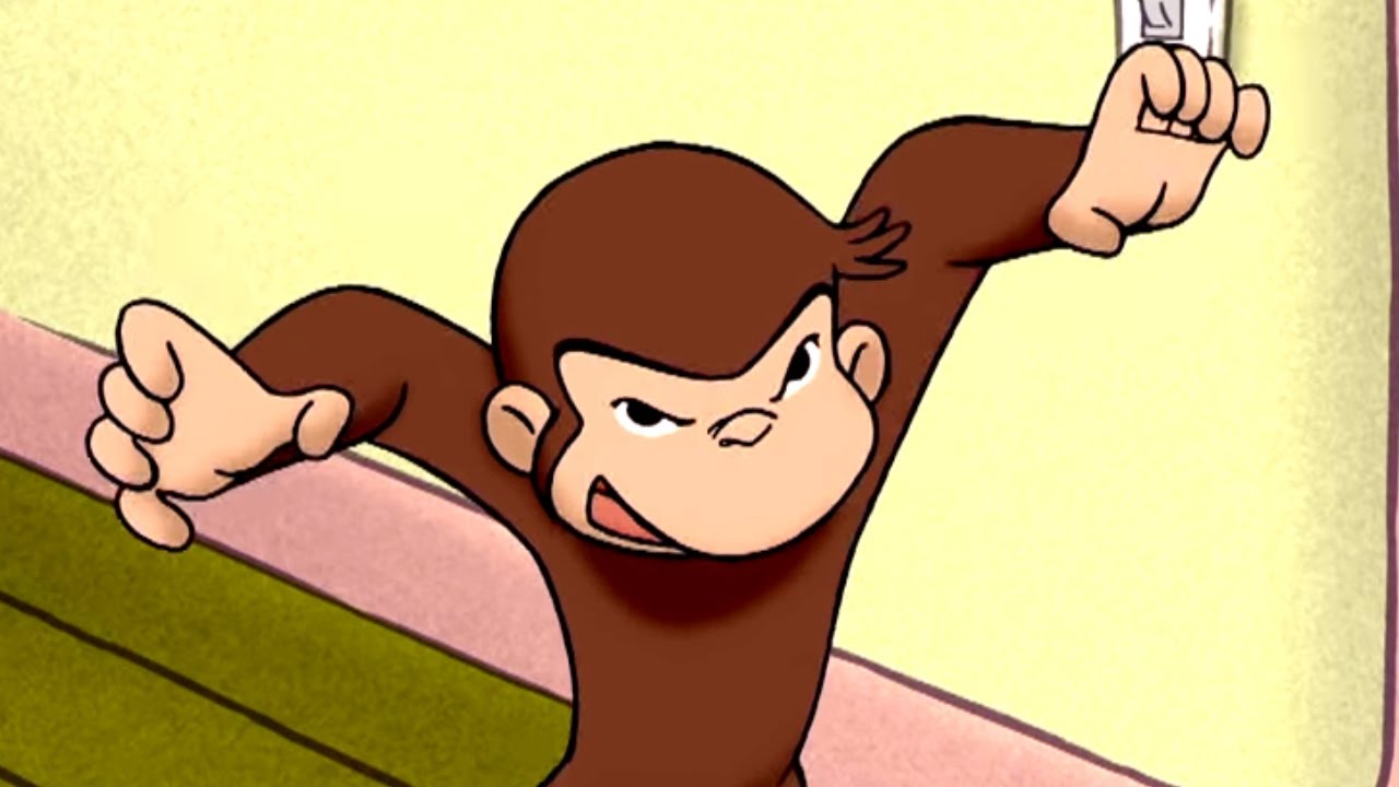Curious George 🐵George in The Dark 🎃 Halloween 🎃Kids Cartoon 🐵 Kids ...