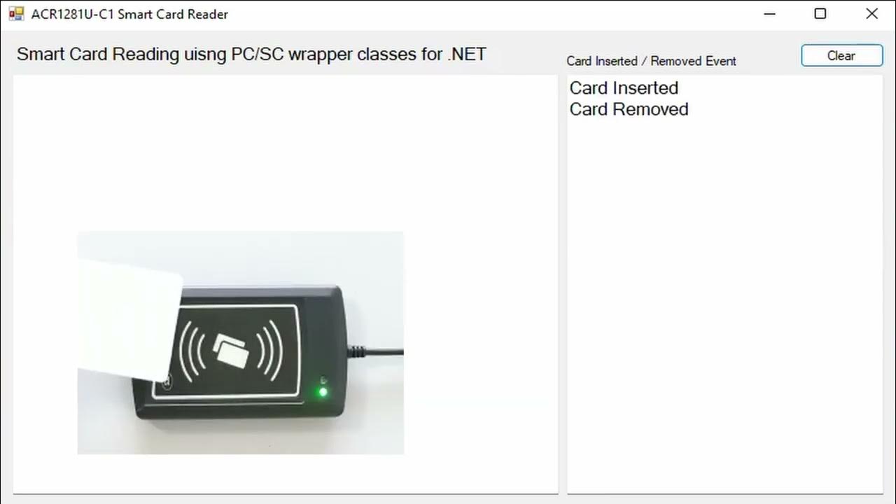ACR1281U C1 Smart Card Reader Demo Using PCSC-Sharp C# - YouTube