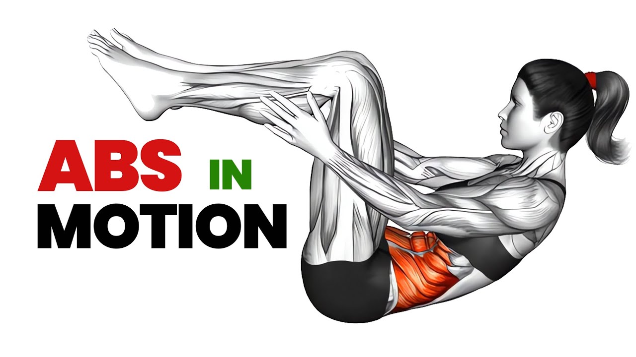 Abs in Motion Workout at Home | Dynamic Crunches for Core Strength ...