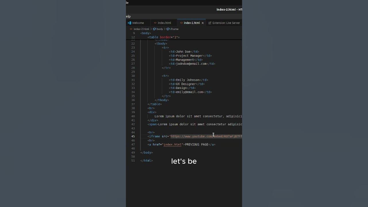 How to embed YouTube video in HTML | Tech With Tea #coding #programming - YouTube
