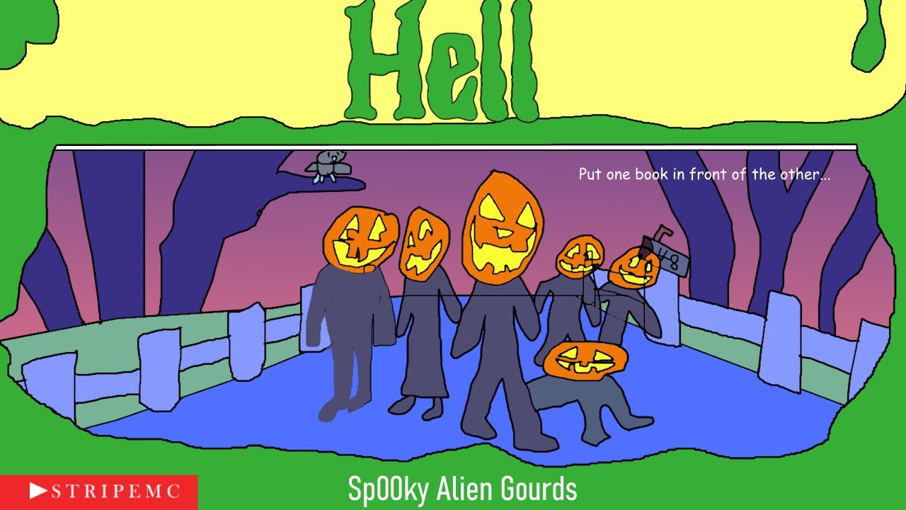 Terribly Animated Goosebumps: Sp00ky Alien Gourds - YouTube