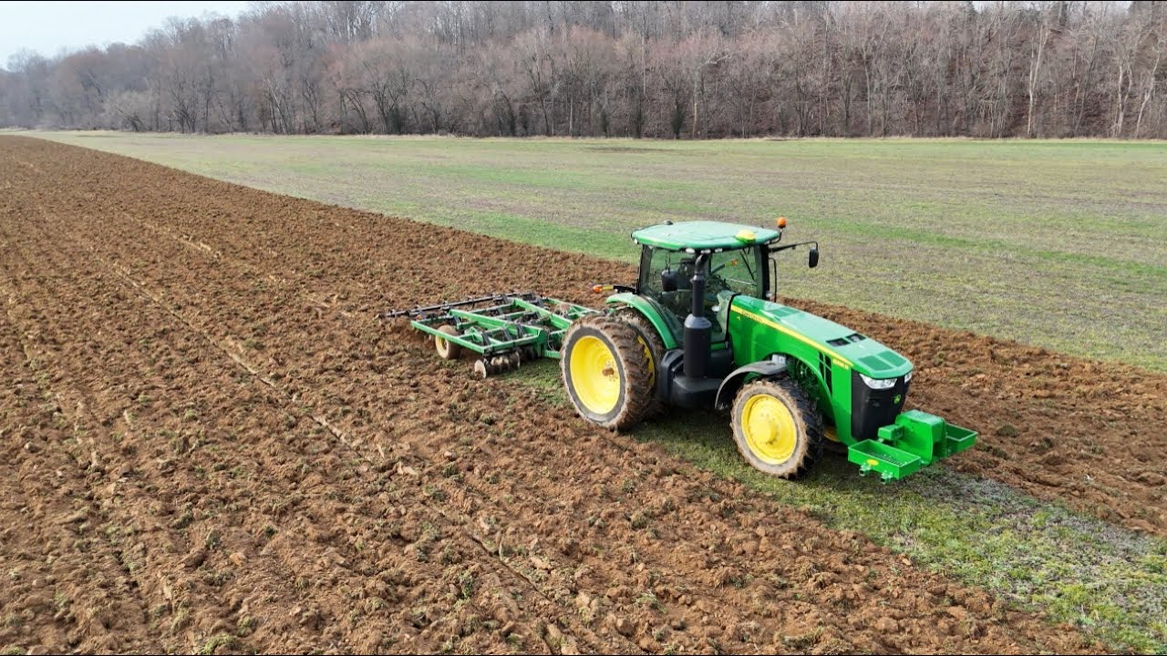 First Fieldwork Of 2025 | Chisel Plowing In March - YouTube