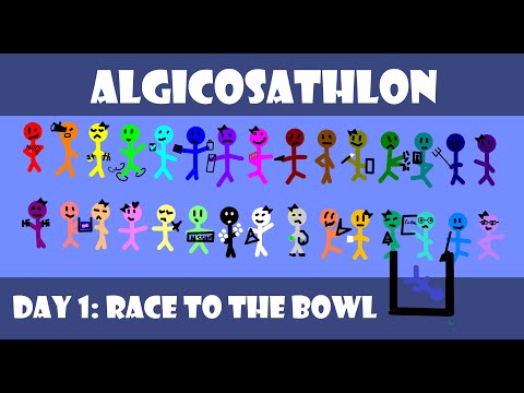 Algicosathlon Day 1 - Race to the Bowl