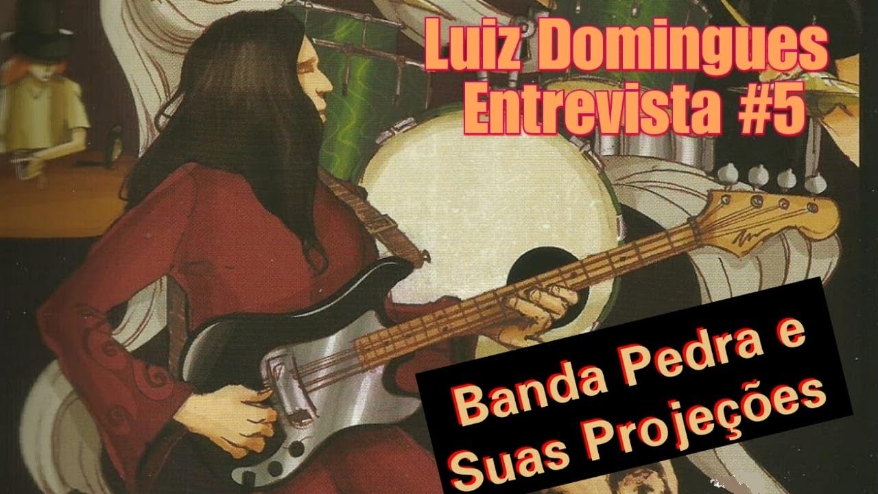 Luiz Domingues Músico E Escritor Entrevista 5 Banda Pedra E Suas