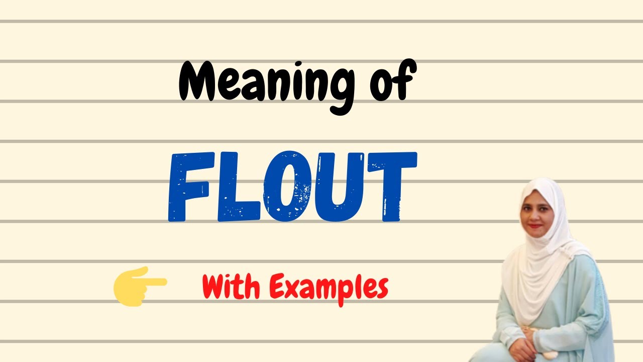 Flout Meaning shorts YouTube flout-meaning-shorts-youtube