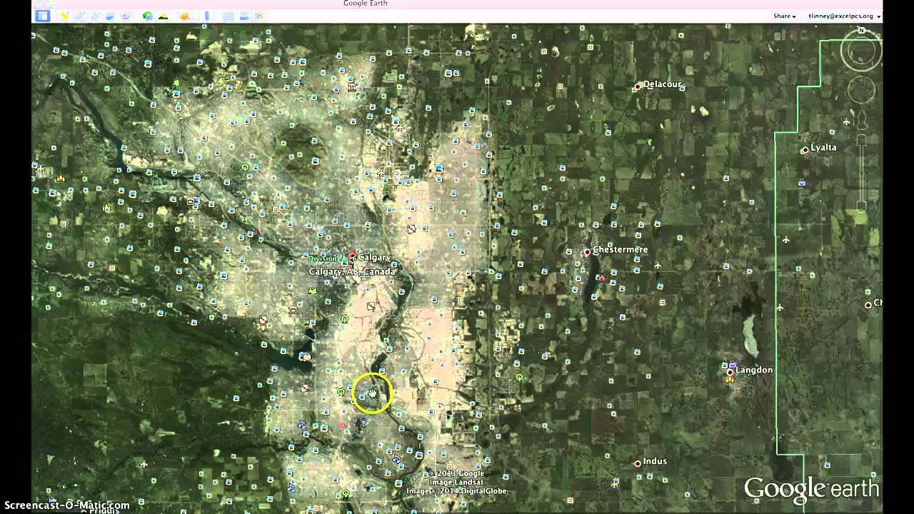 Rain on Google Earth - YouTube