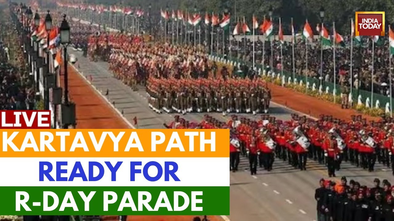 Republic Day 2024 LIVE: Rehearsals Underway At Kartavya Path | Republic ...