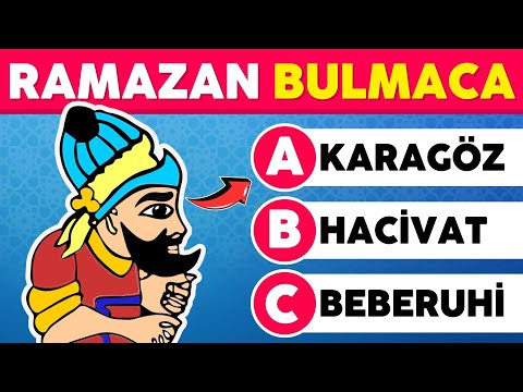 Ramazan Özel Bulmaca 🌙🤔 Ramazan Bilgini Test Et! | Oruç ve Bayram Bulmacası